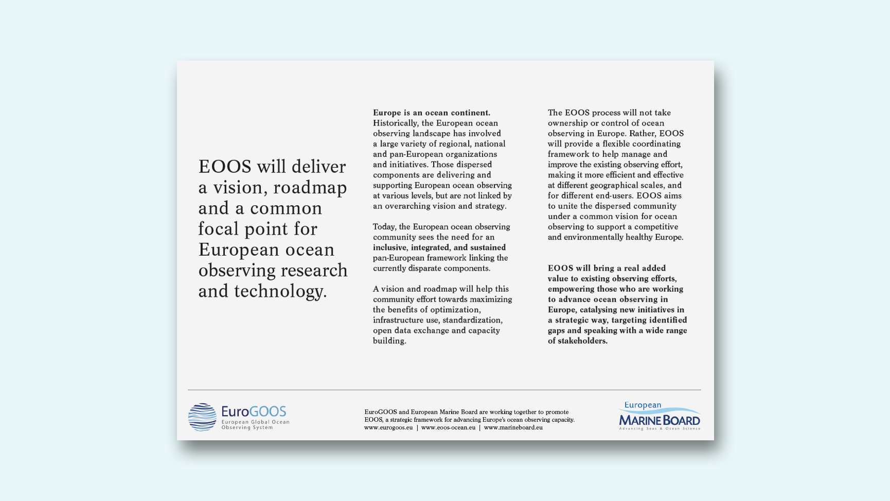 Comms Tools Archive - European Ocean Observing System